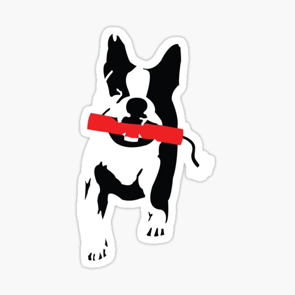"Bomb Dog" Sticker for Sale by MangaKid | Redbubble