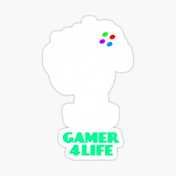 "Player & Gamer 4 Life - Players & Gamer forever" Sticker for Sale by ...