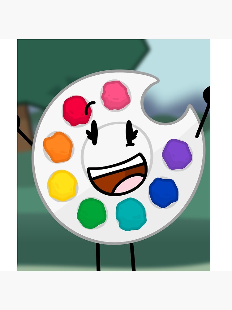 "Paint Palette" Pin for Sale by wuggolo | Redbubble