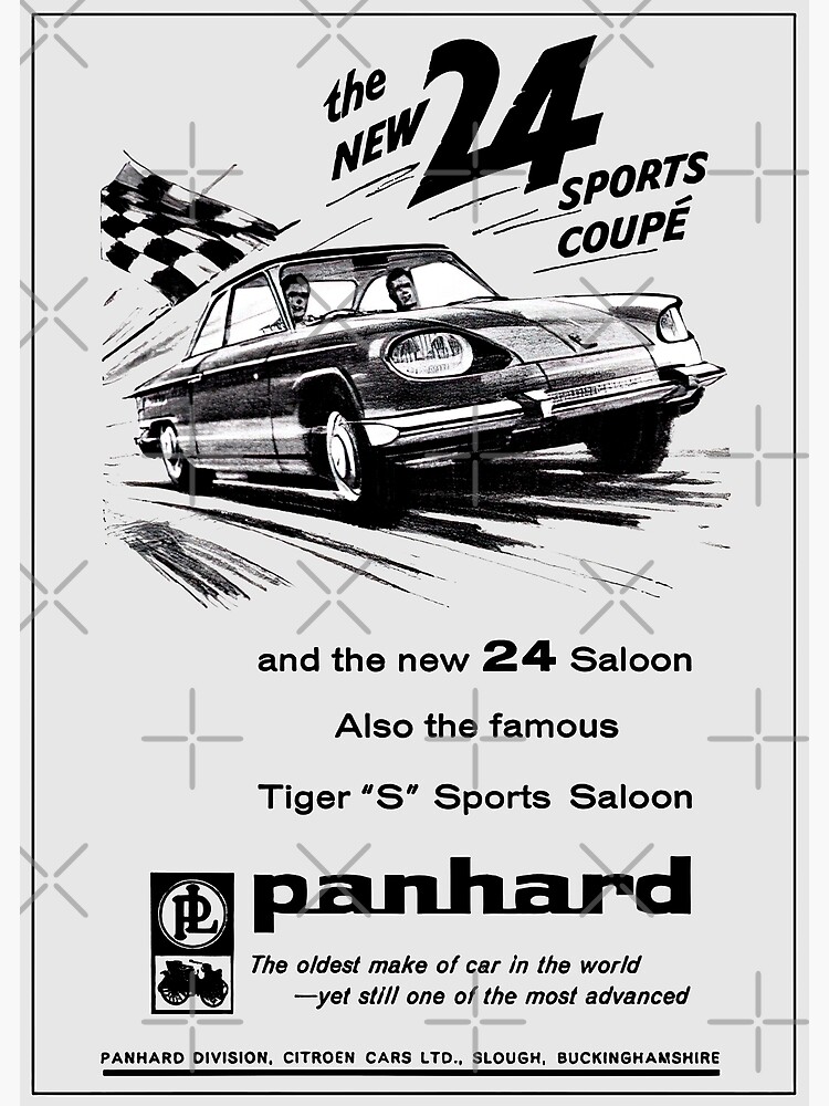 "PANHARD 24" Poster for Sale by ThrowbackM2 | Redbubble