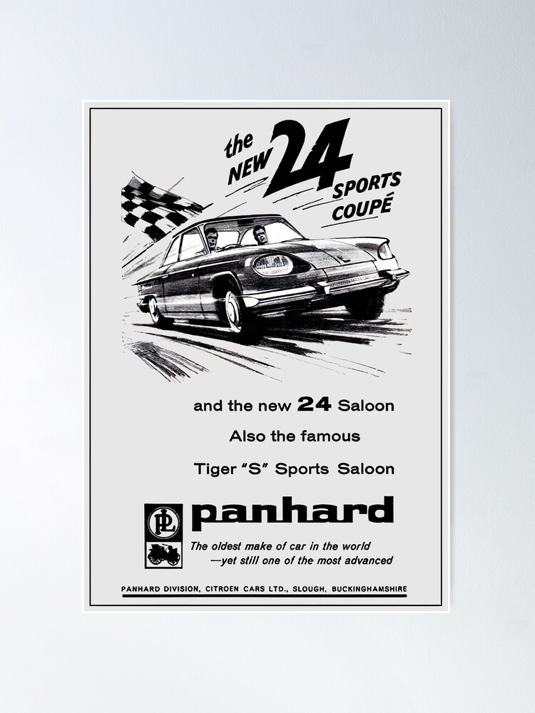 "PANHARD 24" Poster for Sale by ThrowbackM2 | Redbubble