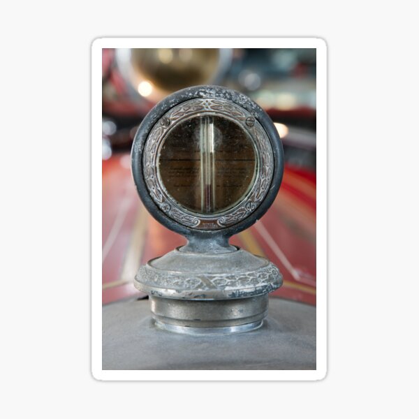 "Antique Radiator Gauge" Sticker for Sale by WorldDesign | Redbubble