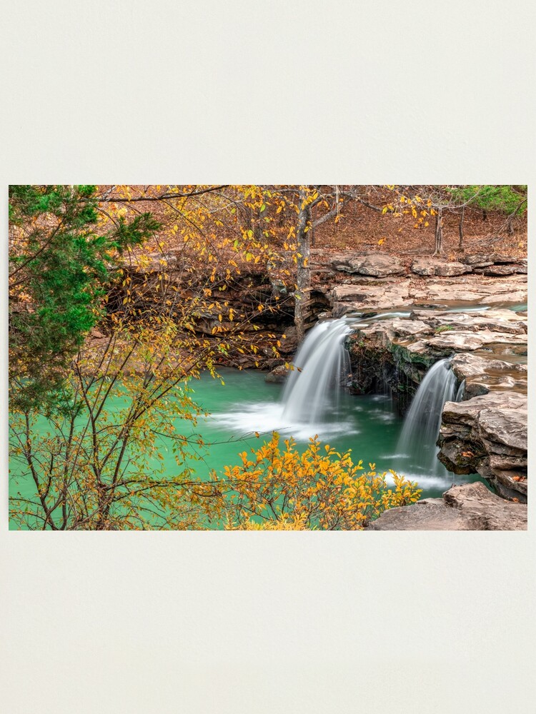 Ozark Waterfalls In Fall