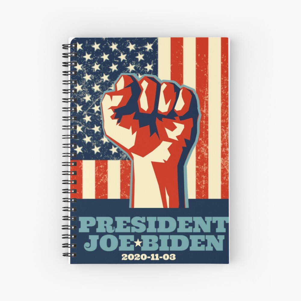 "Biden Won | President Joe Biden" Spiral Notebook by mycutepet | Redbubble