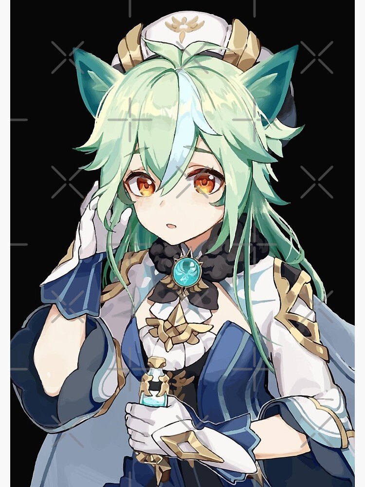 "Genshin Impact - Sucrose With Loose Hair and Without Glasses" Spiral ...