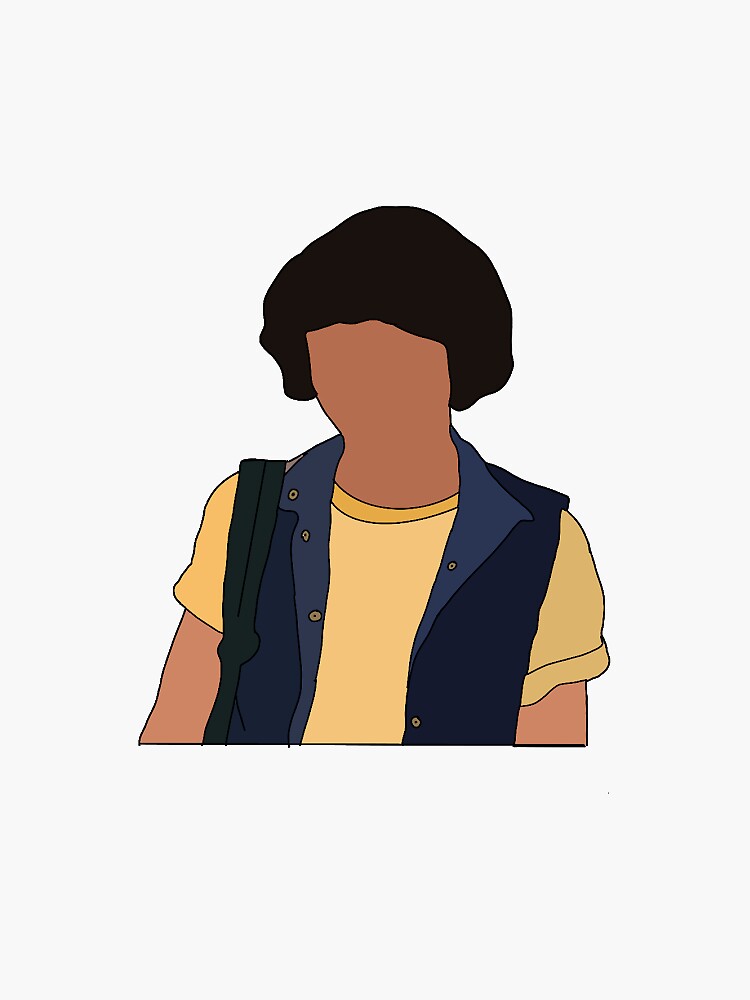 "mike wheeler" Sticker for Sale by sadiefarrer | Redbubble