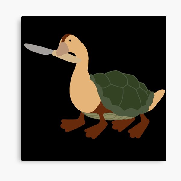 Turtleduck Canvas Prints | Redbubble