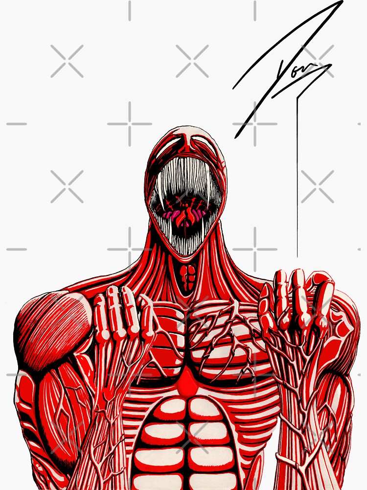 ""Red Rage" - original ballpoint ink art by Don Hartig" Sticker for ...