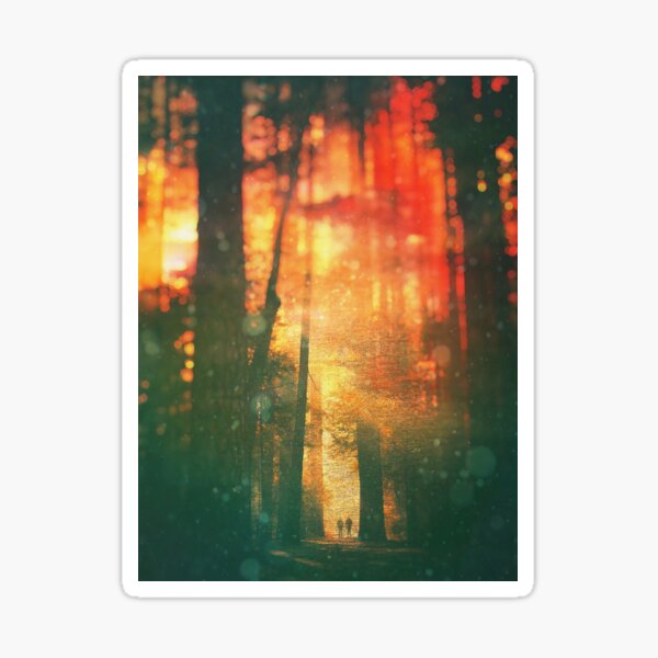 "Slow Burn" Sticker by fenixfyre5 | Redbubble