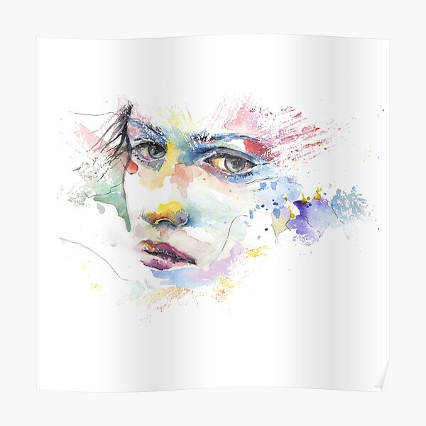 "Women splash art" Poster for Sale by artoflaszlo | Redbubble