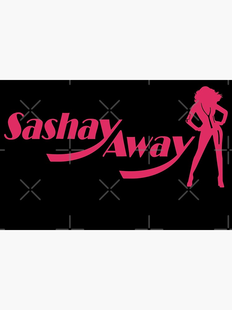 Póster «Sashay Away - Drag Race - Rosa - Silueta de RuPaul» de ...