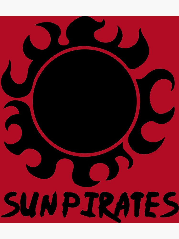 Lámina fotográfica «Sun Pirates Jolly Roger Warlord Jinbei Flag One ...