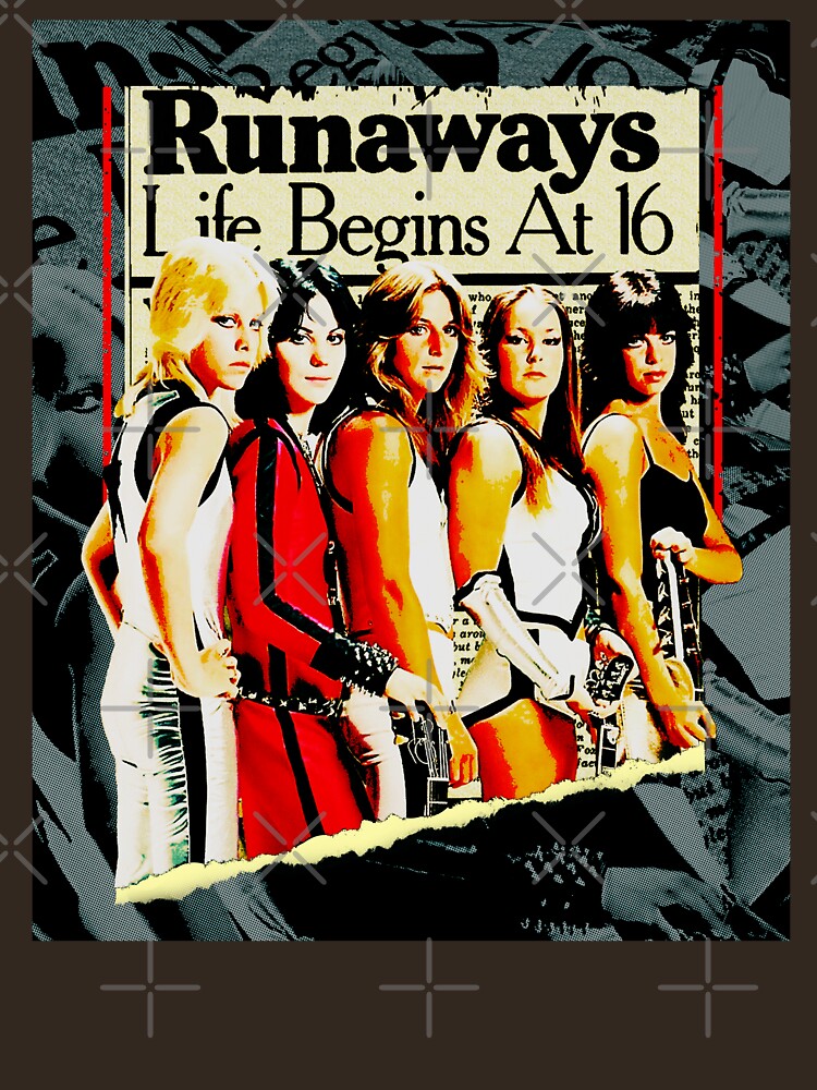 "the runaways grunge punk classic rock tee" T-shirt for Sale by ...