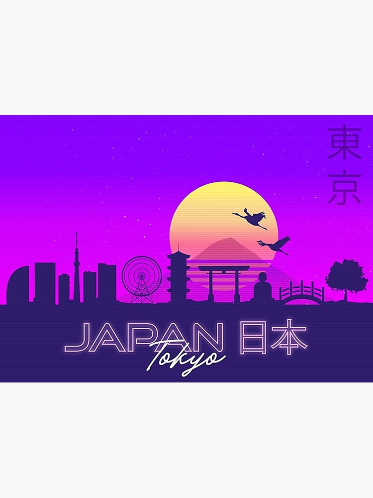 Tokyo Vice Vibe 80s Premium Matte Vertical Poster