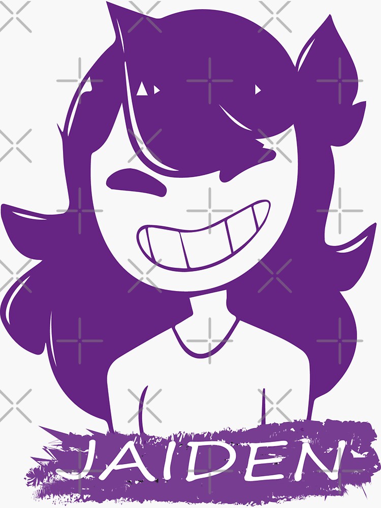 " Jaiden Animations" Sticker for Sale by Azhastor | Redbubble