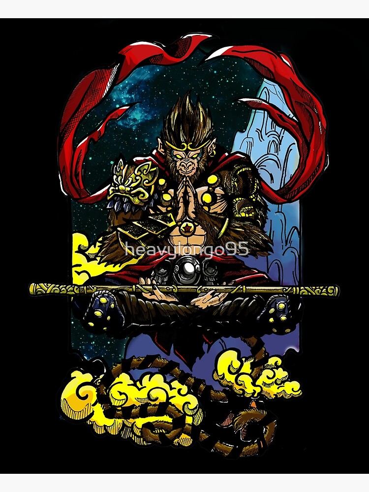 " SUN WUKONG Color" Poster by heavylongo95 | Redbubble