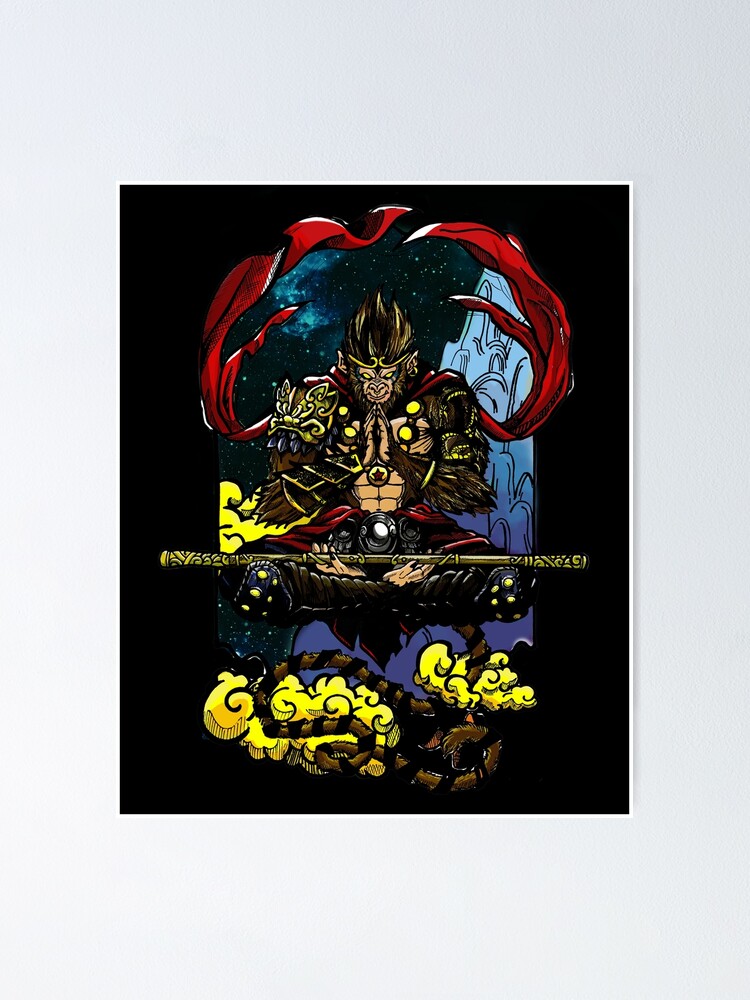 " SUN WUKONG Color" Poster by heavylongo95 | Redbubble