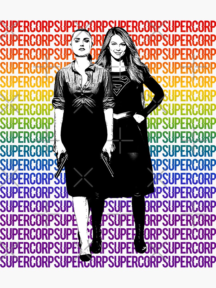 "supercorp pride" Sticker by str8uplesbean | Redbubble