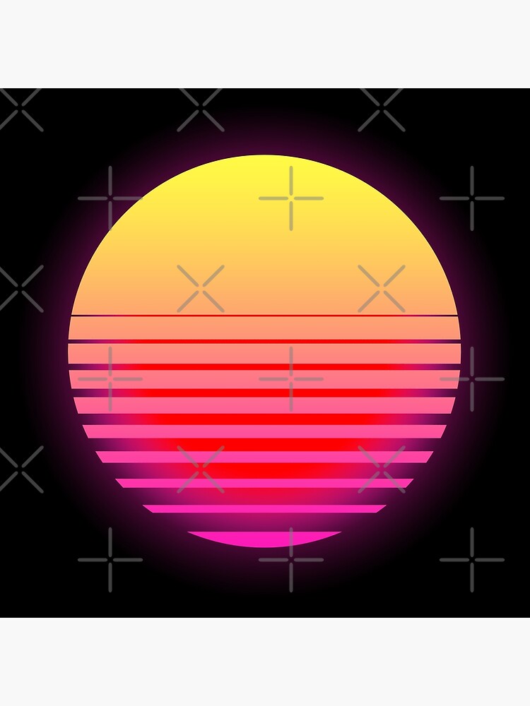 "Synthwave Sun" Poster for Sale by christopper | Redbubble