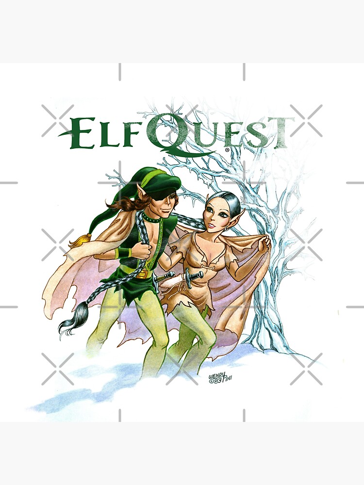 "ElfQuest: One-Eye and Clearbrook" Sticker for Sale by elfquest | Redbubble