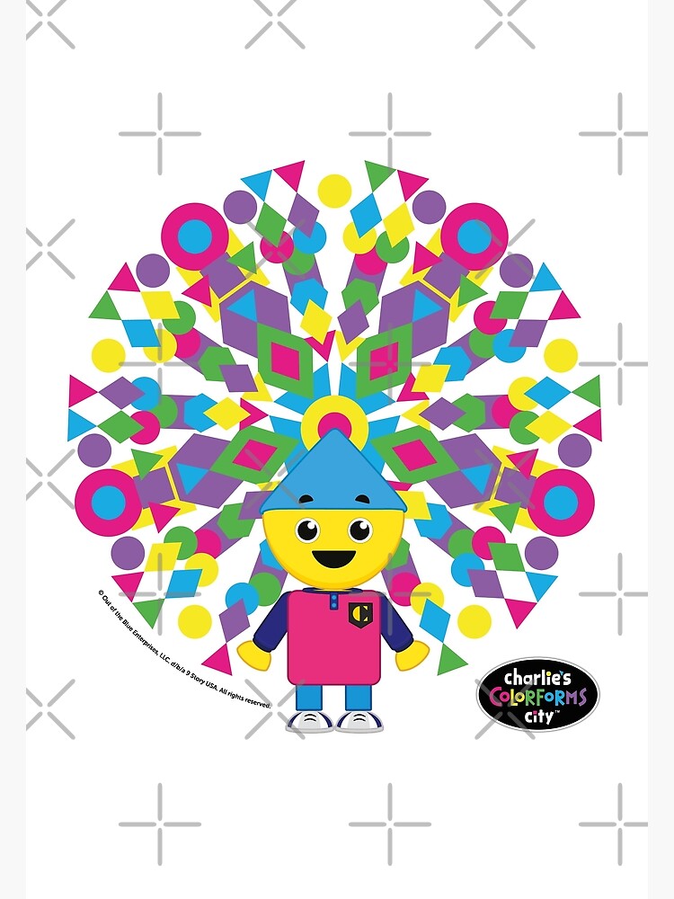 "Charlie's Colorforms City" Poster for Sale by Eenig | Redbubble