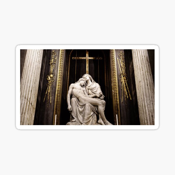 "Christian Statues" Sticker for Sale by UnneededHere | Redbubble