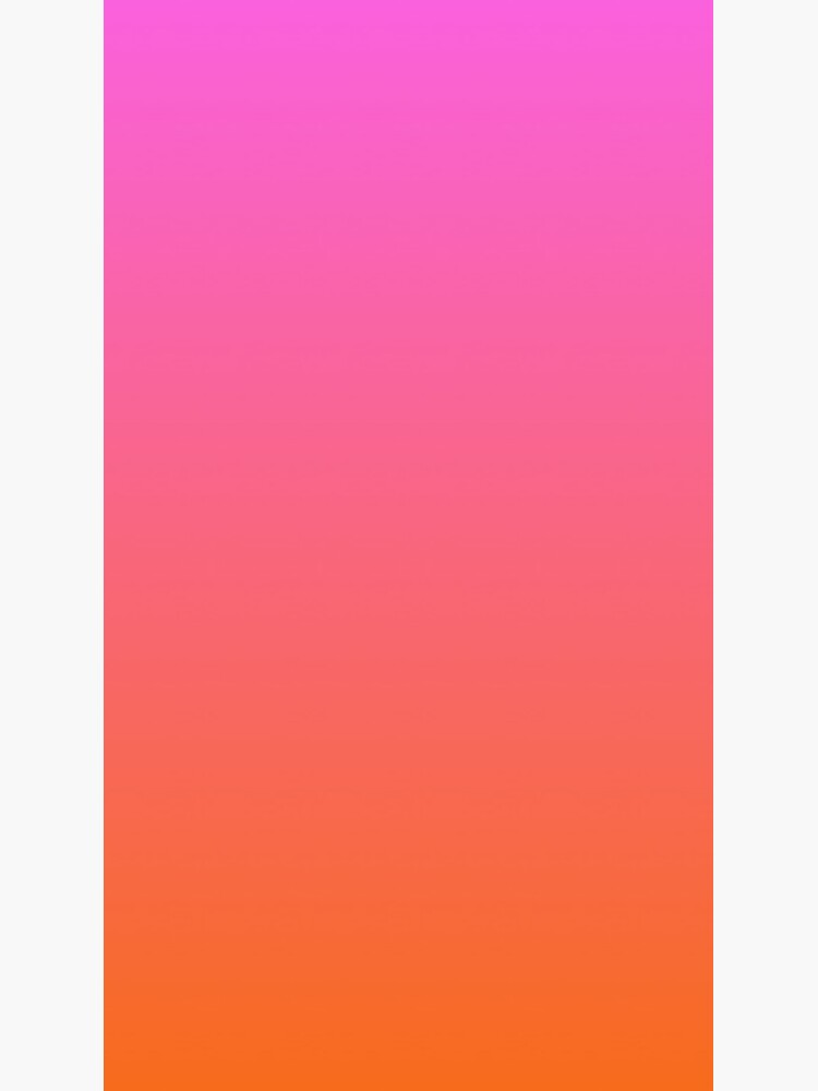 "Pink orange ombre" Sticker by Vaporwave96kid | Redbubble