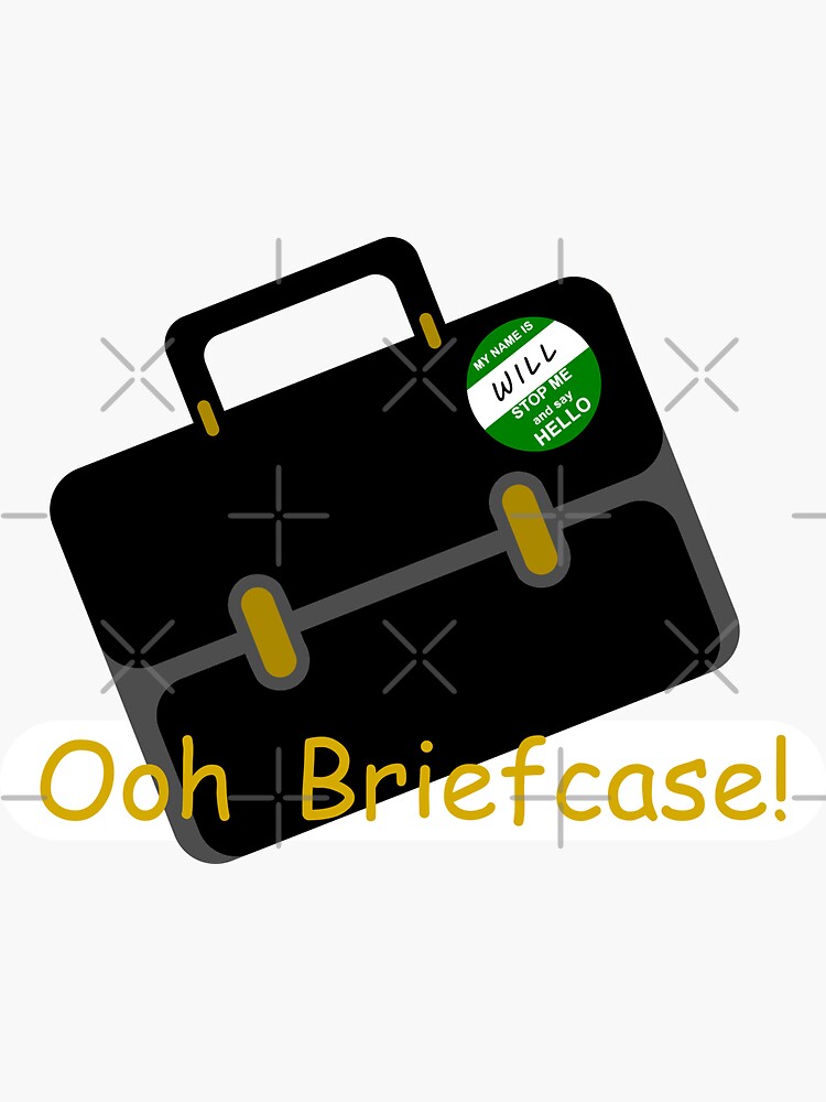 "The Inbetweeners Will Briefcase W@*ker" Sticker for Sale by NerdsLoot ...