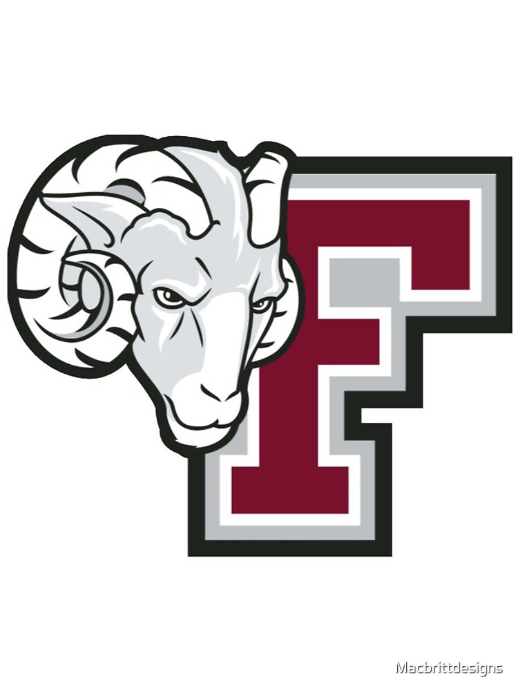 "Ram Fordham University Logo" iPhone Case for Sale by Macbrittdesigns ...