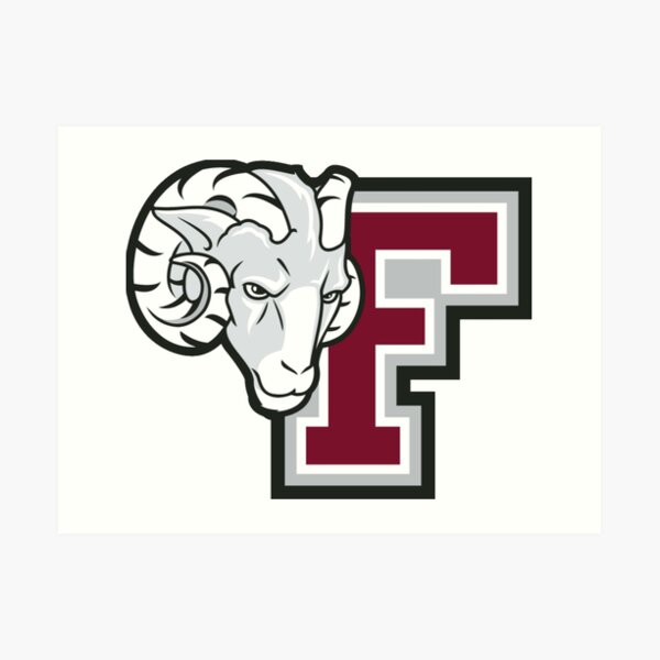 "Ram Fordham University Logo" Art Print for Sale by Macbrittdesigns ...