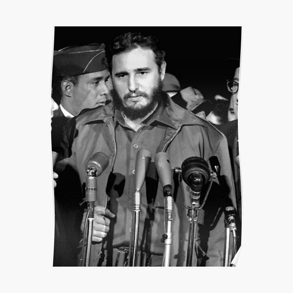 Poster: Fidel Castro | Redbubble
