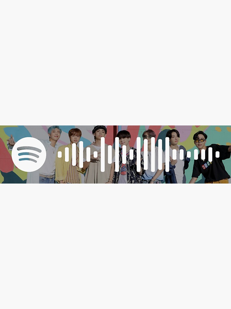 Pegatina «BTS - Diseño de código de Spotify 'DYNAMITE'» de HallyuArt ... Pegatina «BTS - Diseño de código de Spotify 'DYNAMITE'» de HallyuArt ...