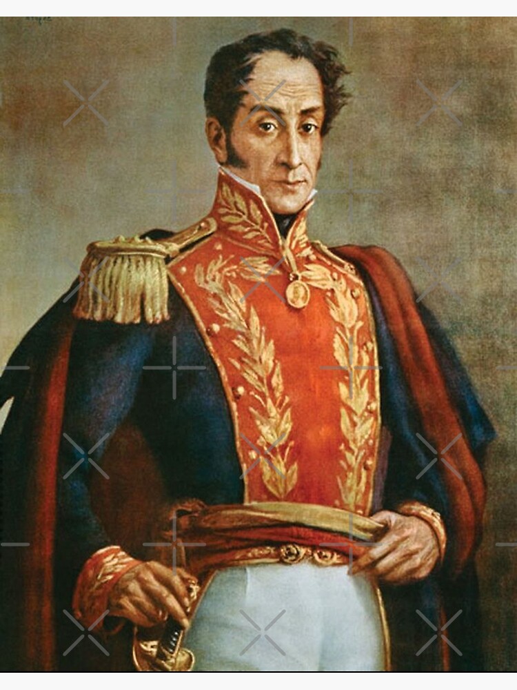 "Simon Bolivar The Liberator" Art Board Print for Sale by johnmgr21 ...
