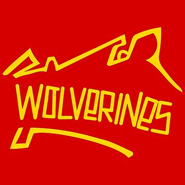 "Wolverines Symbol (Yellow)" Essential T-Shirt for Sale by Mercatus ...