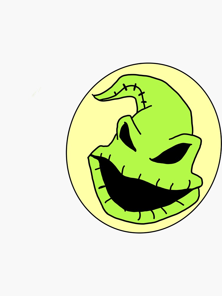 "Oogie boogie" Sticker by BrennaG42 | Redbubble