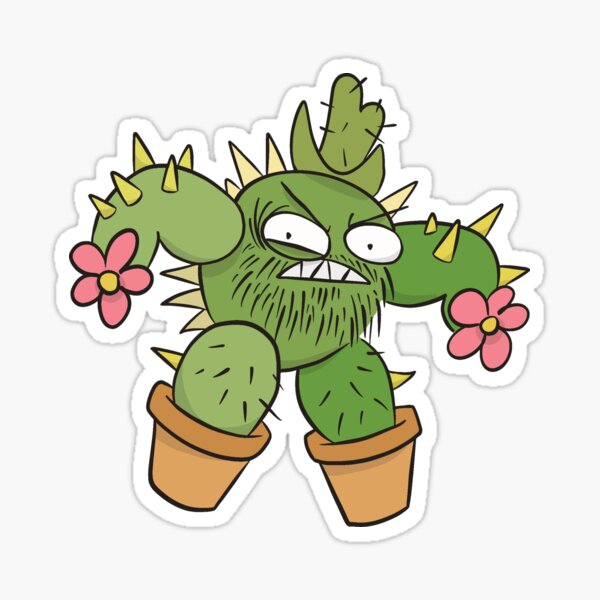 "Cactus Jack" Sticker by doug4days | Redbubble