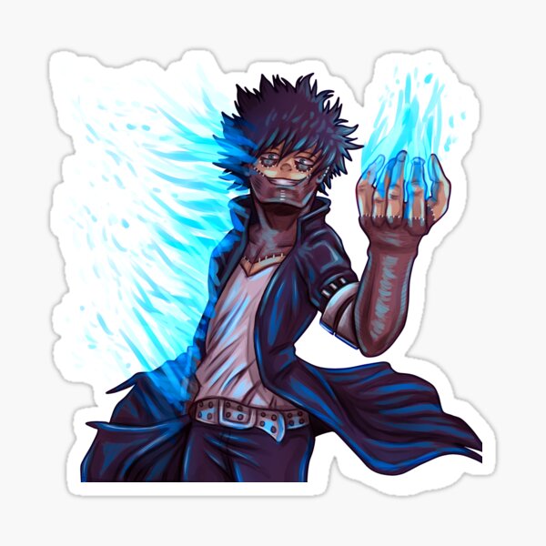 "Dabi" Sticker for Sale by WahlArt1 | Redbubble