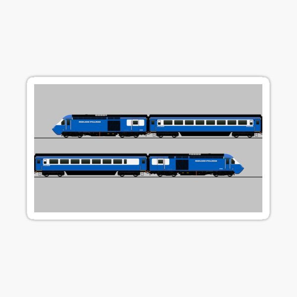"MIDLAND PULLMAN HST" Sticker by CraigMatthews | Redbubble