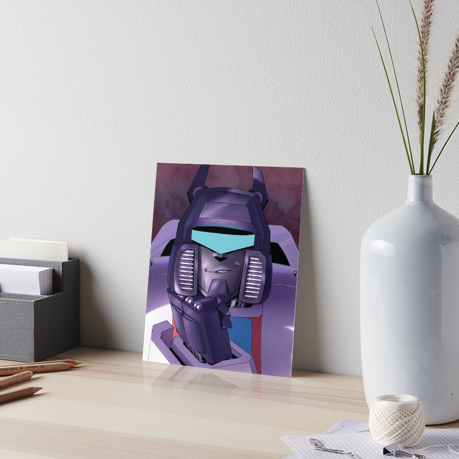 "IDW Jazz Portrait" Art Board Print by Loose-Screws | Redbubble