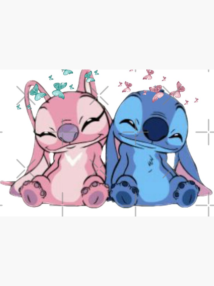 "Stitch and Angel" Mask for Sale by emilylao | Redbubble