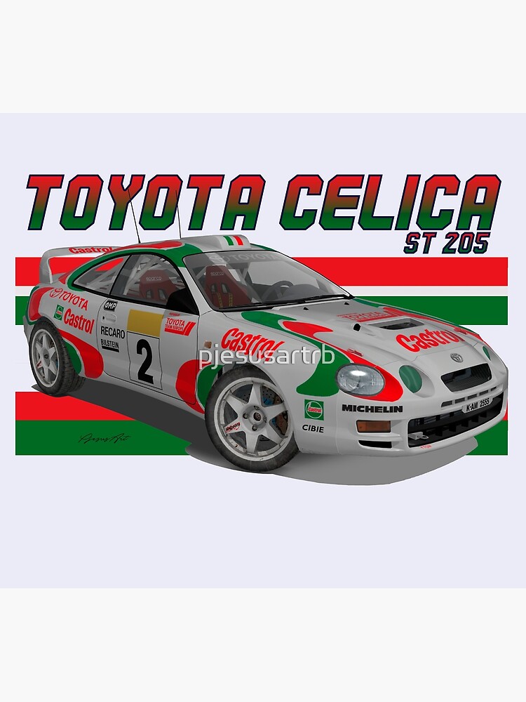 "Toyota Celica ST205" Poster by pjesusartrb | Redbubble