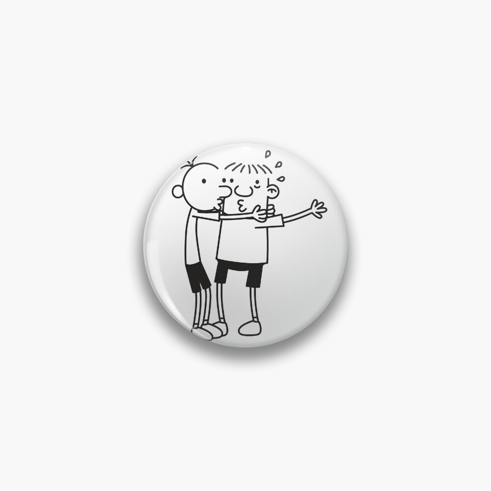"greg kissing rowley " Sticker for Sale by imsorrywomen | Redbubble