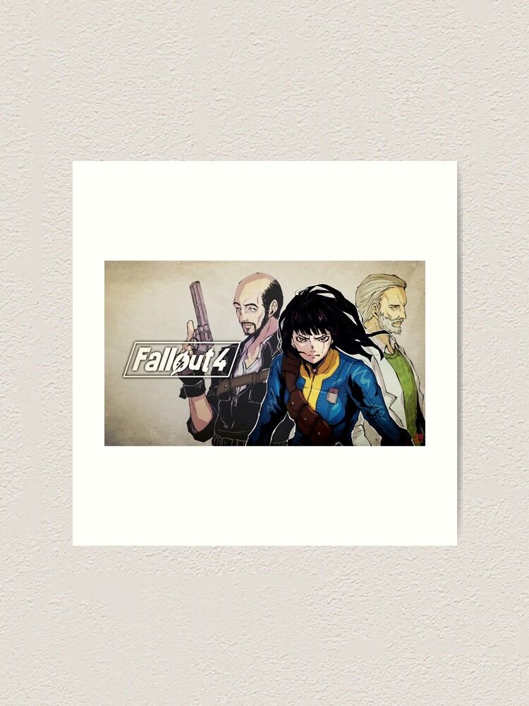 "New Anime: 'Fallout 4 the Series' Japanese art print" Art Print for ...