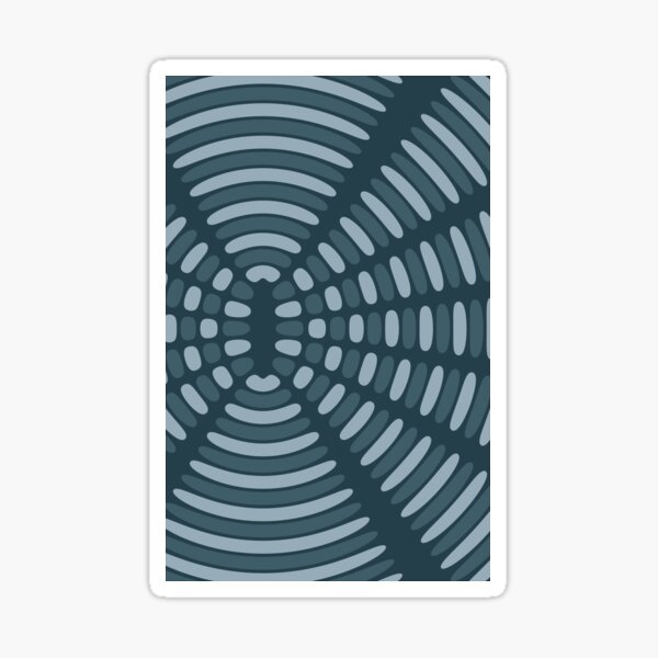 "Double Slit Interference Pattern" Sticker by TomHeatheridge | Redbubble