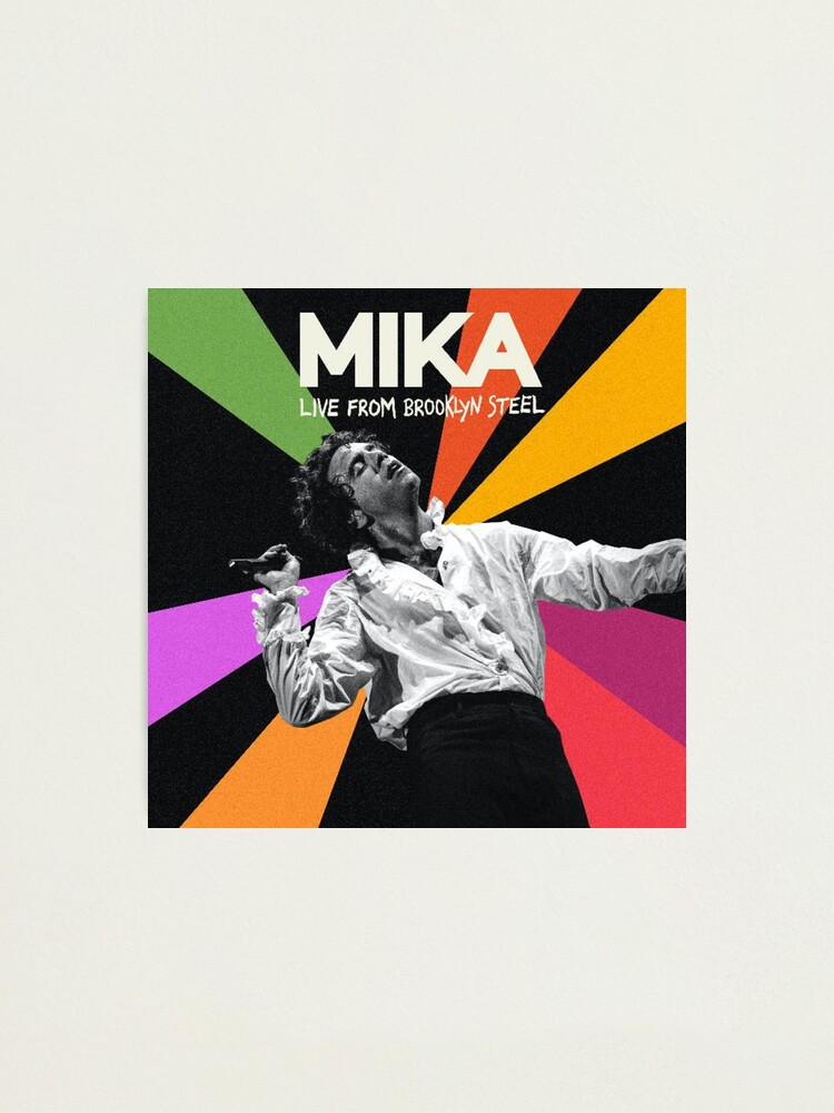 "Mika live from brooklyn steel" Photographic Print for Sale by uchix ...