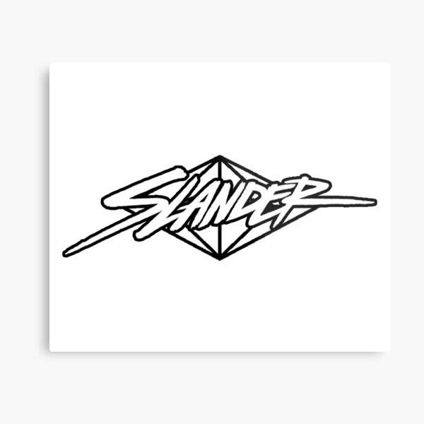 Slander Metal Prints | Redbubble