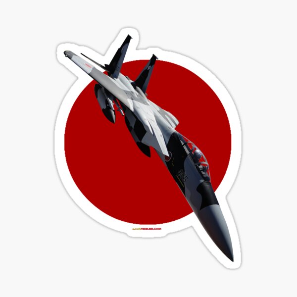 "Roundel Design - Japanese F-15 Model" Sticker for Sale by muz2142 ...