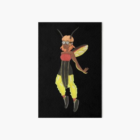 "Human Firefly" Art Board Print for Sale by inatorinator | Redbubble