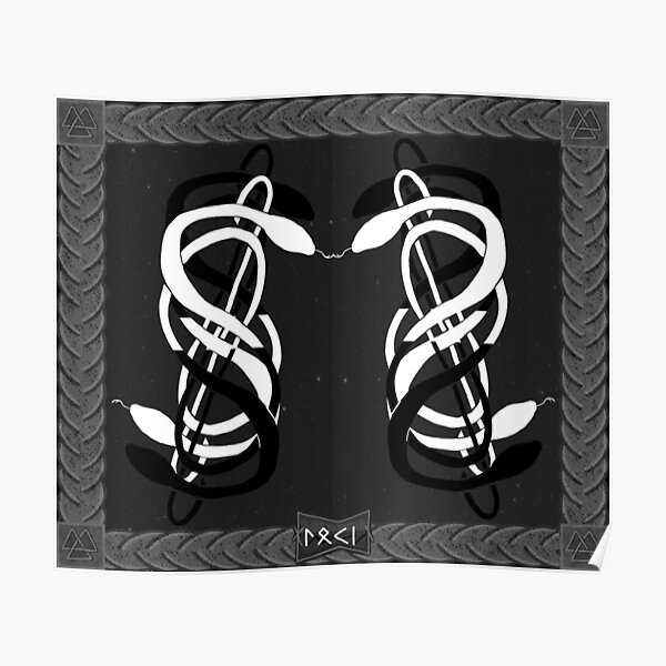 "Loki The Chained One" Poster by Sithingale | Redbubble