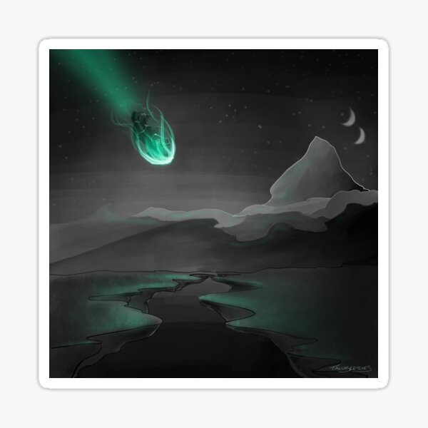 "Deep" Sticker for Sale by taliasketches | Redbubble